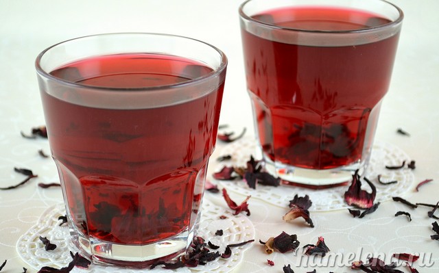Чай каркаде — покроковий рецепт з фото — Камелена